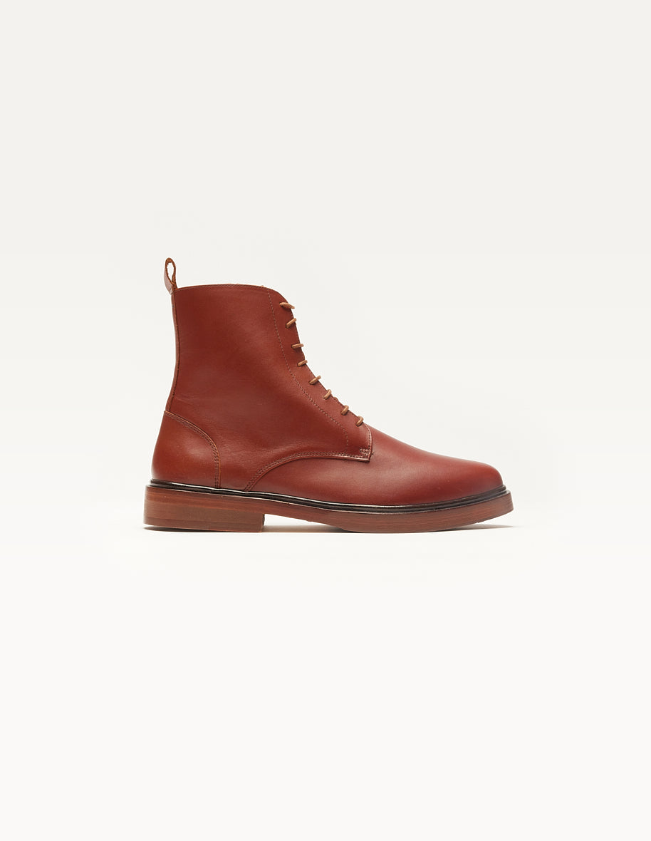 Timothy boots - Cognac leather