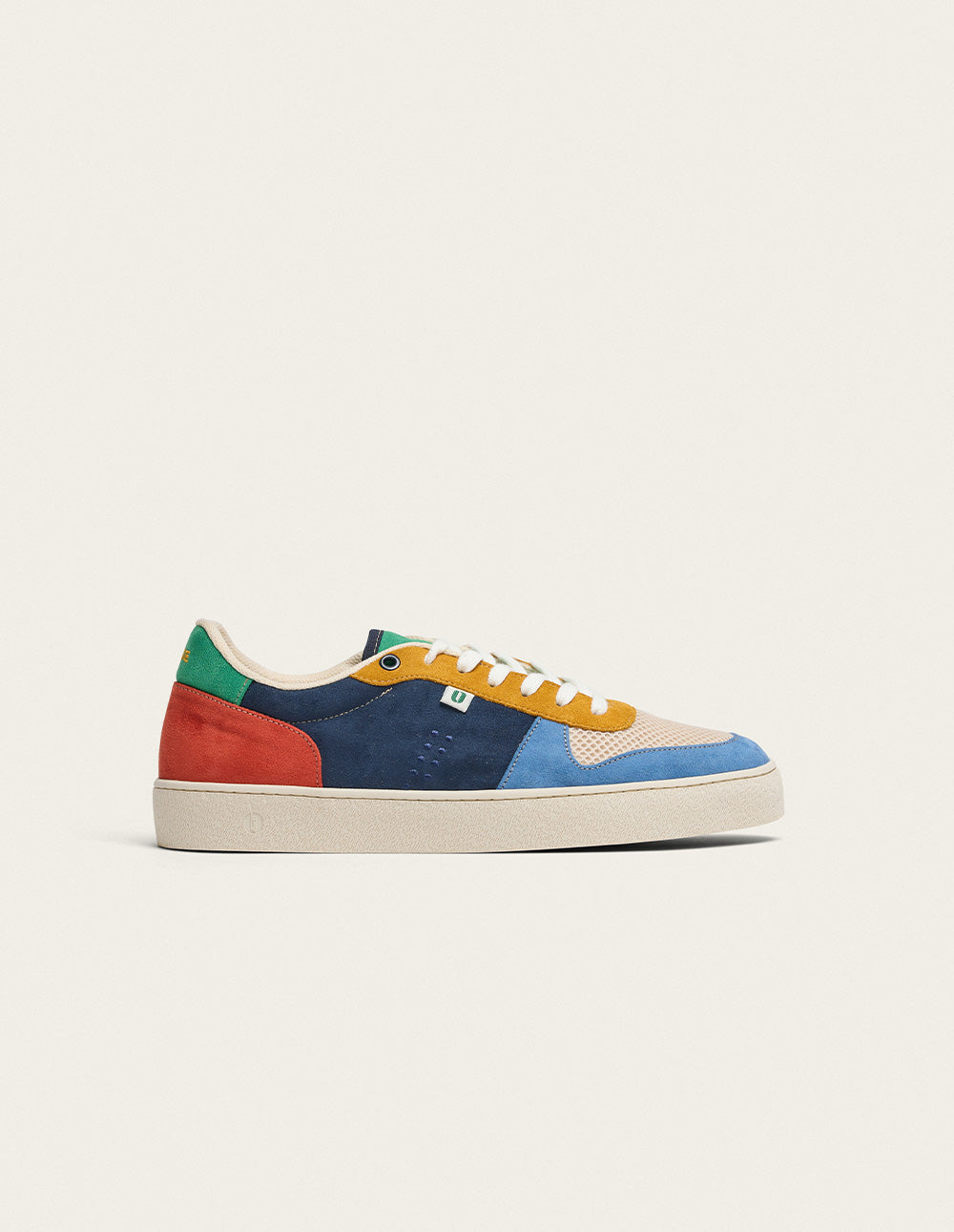 Low-top trainers Arthur - Mustard blue